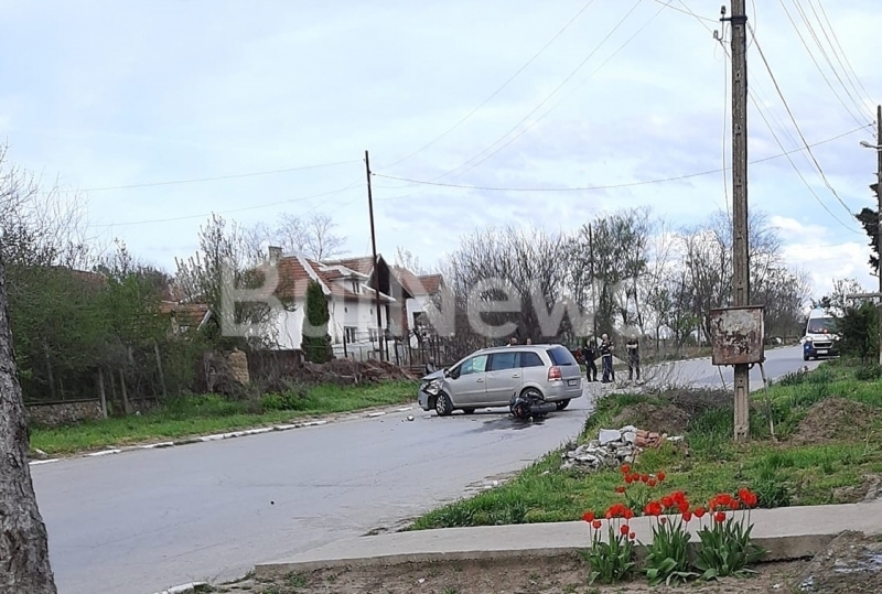 МВР с подробности за тежката катастрофа със загинал моторист във Врачанско