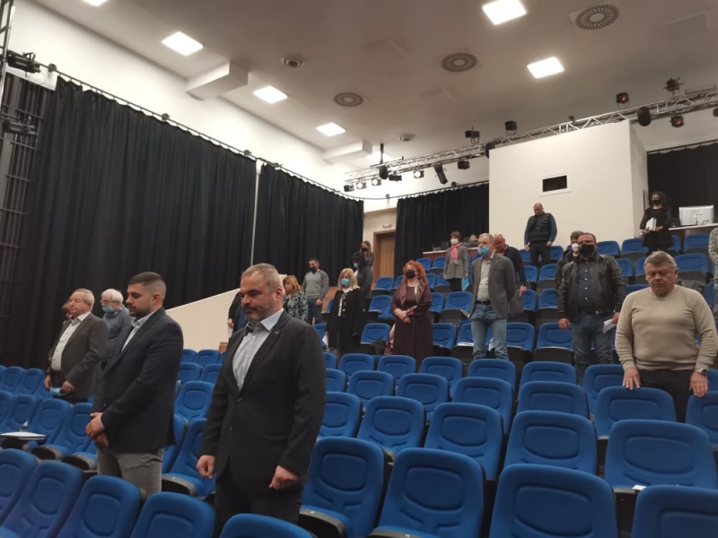 Общинските съветници почетоха паметта на бивш кмет на Враца