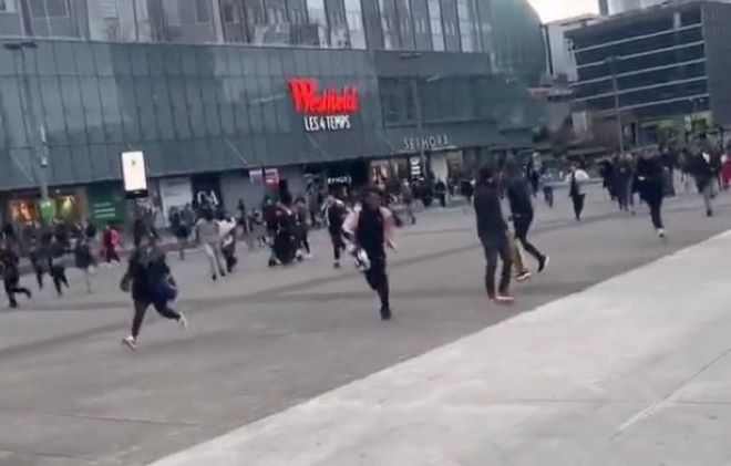 Паника в мол в Париж полицията отцепи района за кратко