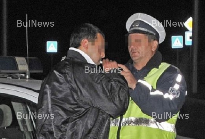 Полицията в Монтана гони между блоковете пиян шофьор арестуваха го