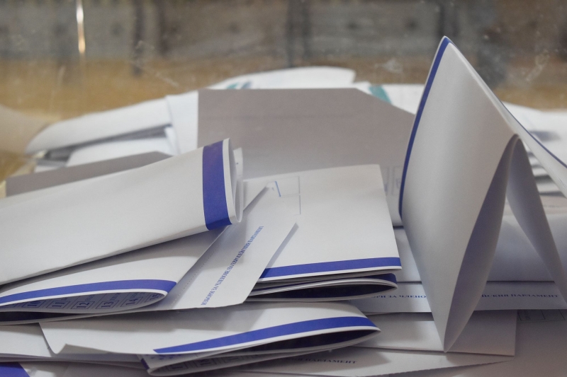 Данни към 8 часа ГЕРБ СДС първи и в област Монтана втори са от „Възраждане“