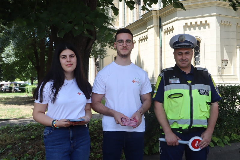 Проведоха акция във Видин по повод Деня на пътната безопасност снимки