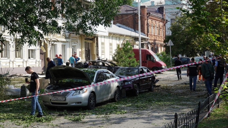 Взаимни атаки Взривове в района на Ростов и повреден склад за зърно в Измаил