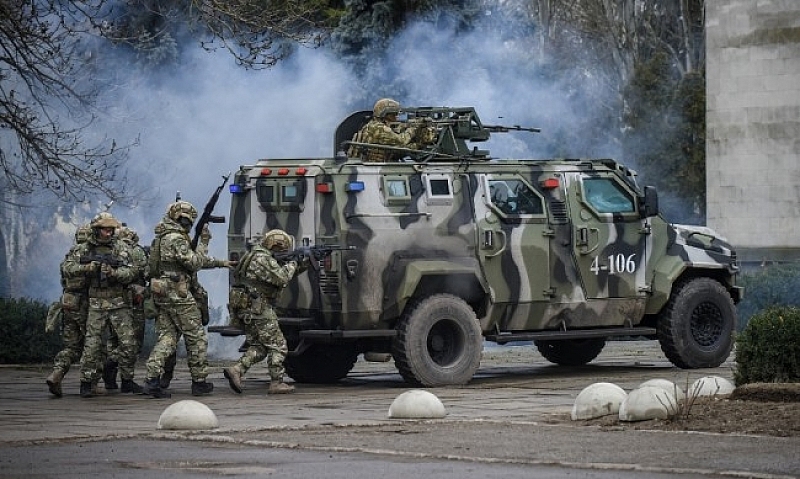 Най малко петима са пострадали при мощен взрив в Мелитопол