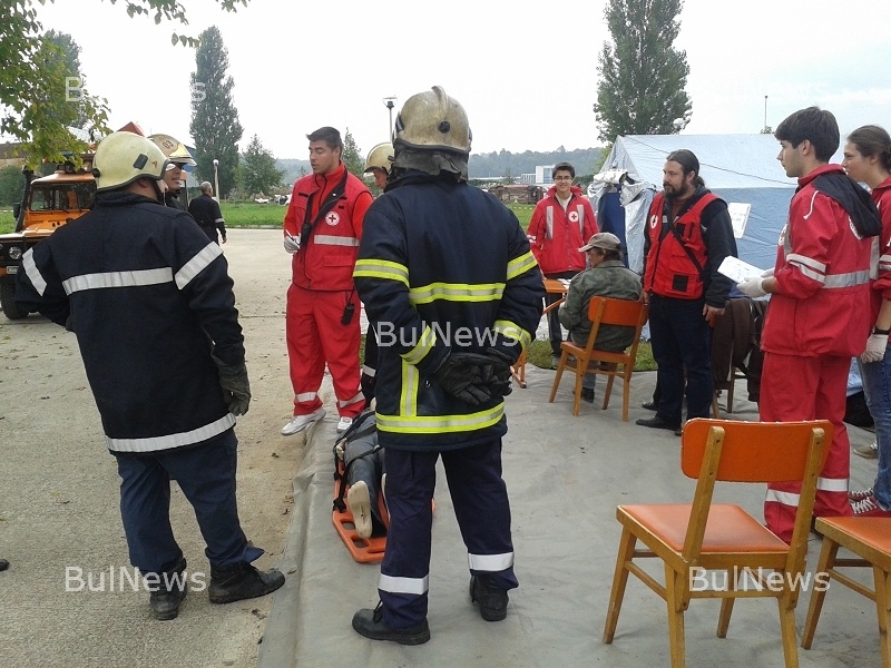 Защита на населението провежда обучения за реакция при бедствия във Видин