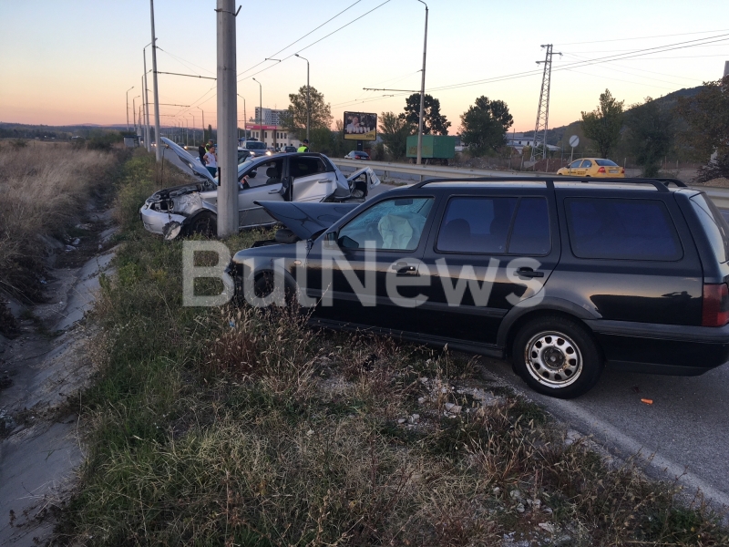 Жена е в болница след зверската катастрофа край Враца